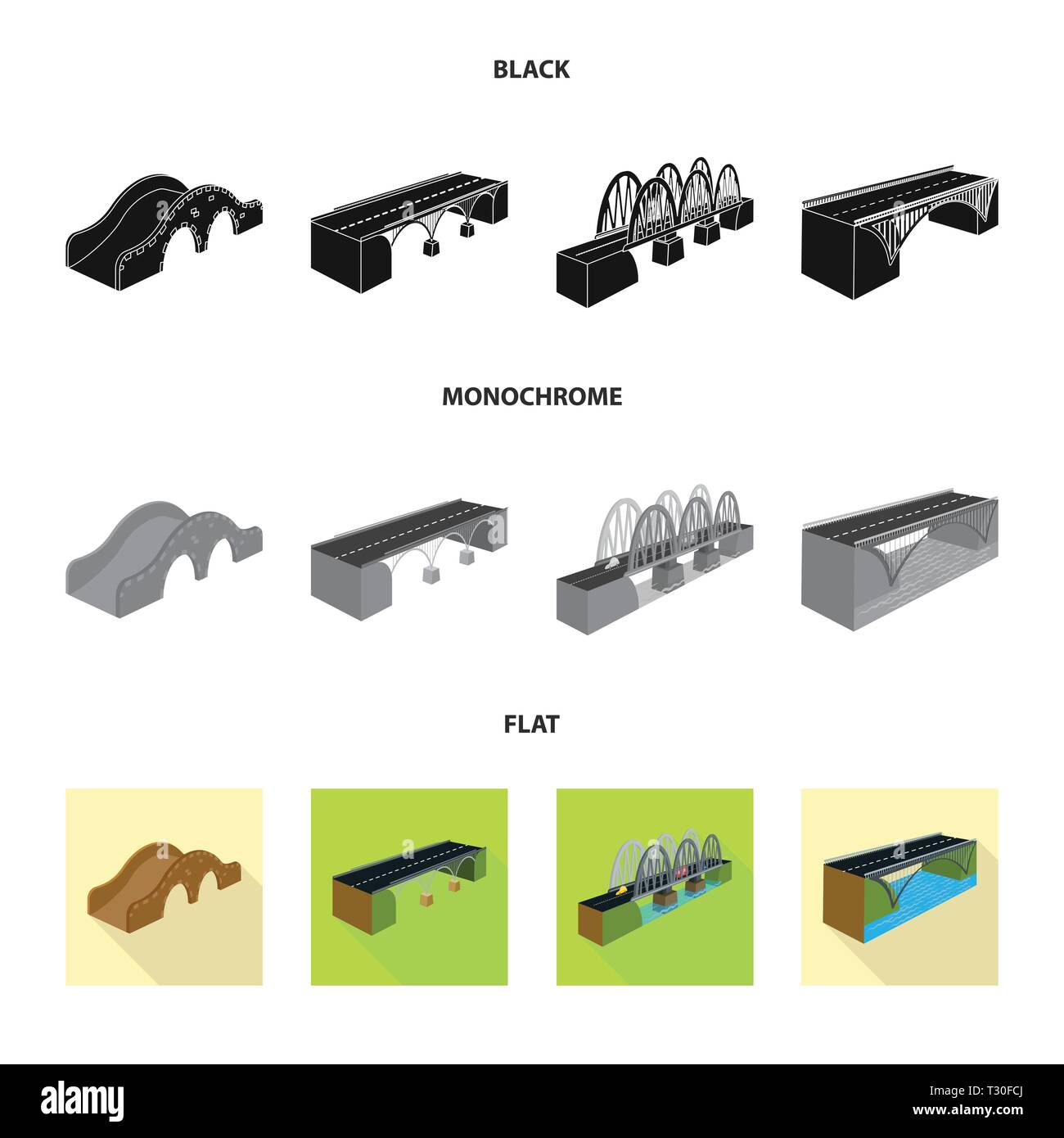 bridge,pedestrian,mounted,railway,historical,coast,train,sea,arch,river ...