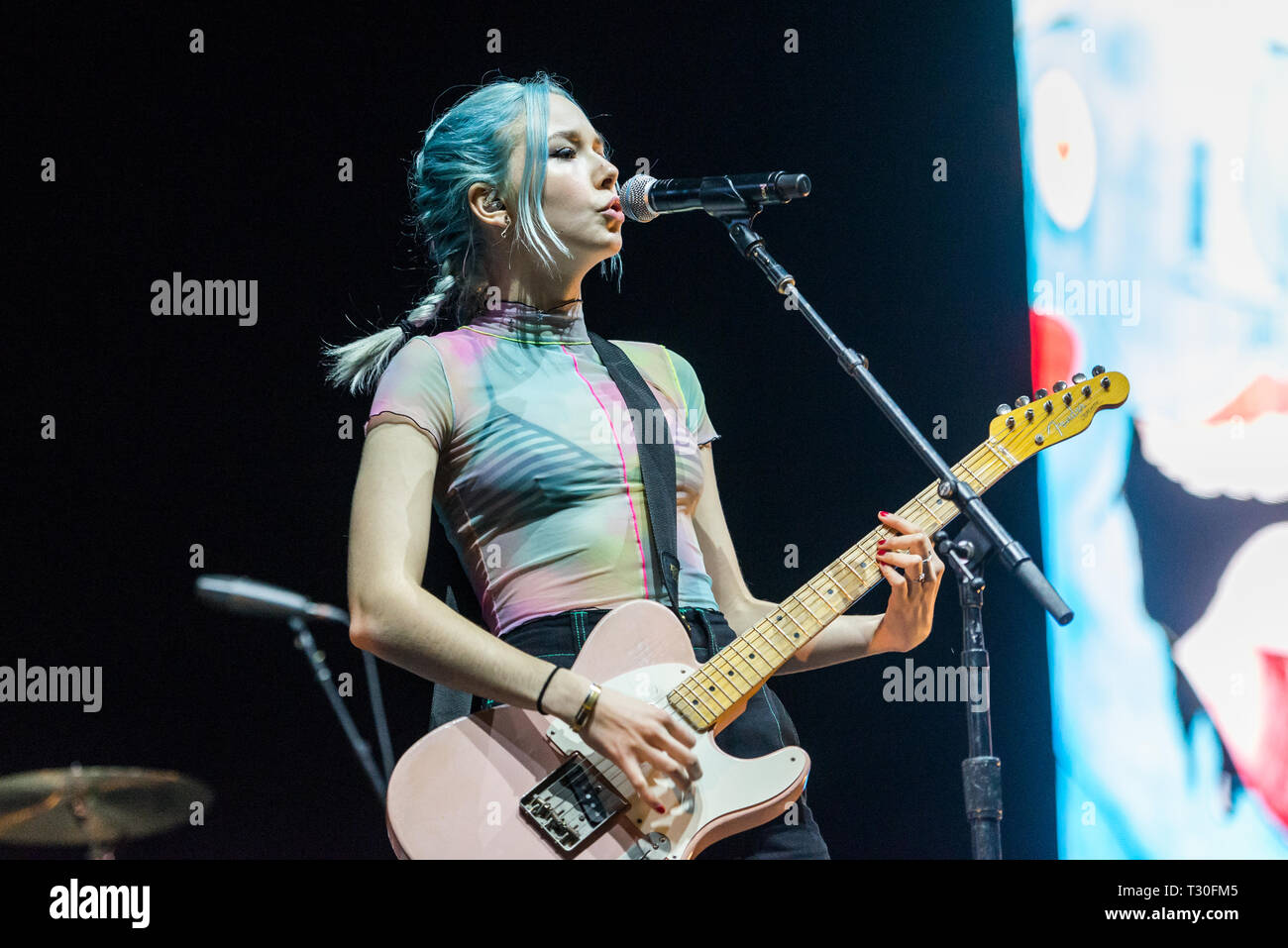 Denmark, Copenhagen - February 11, 2019. The American punk rock band ...