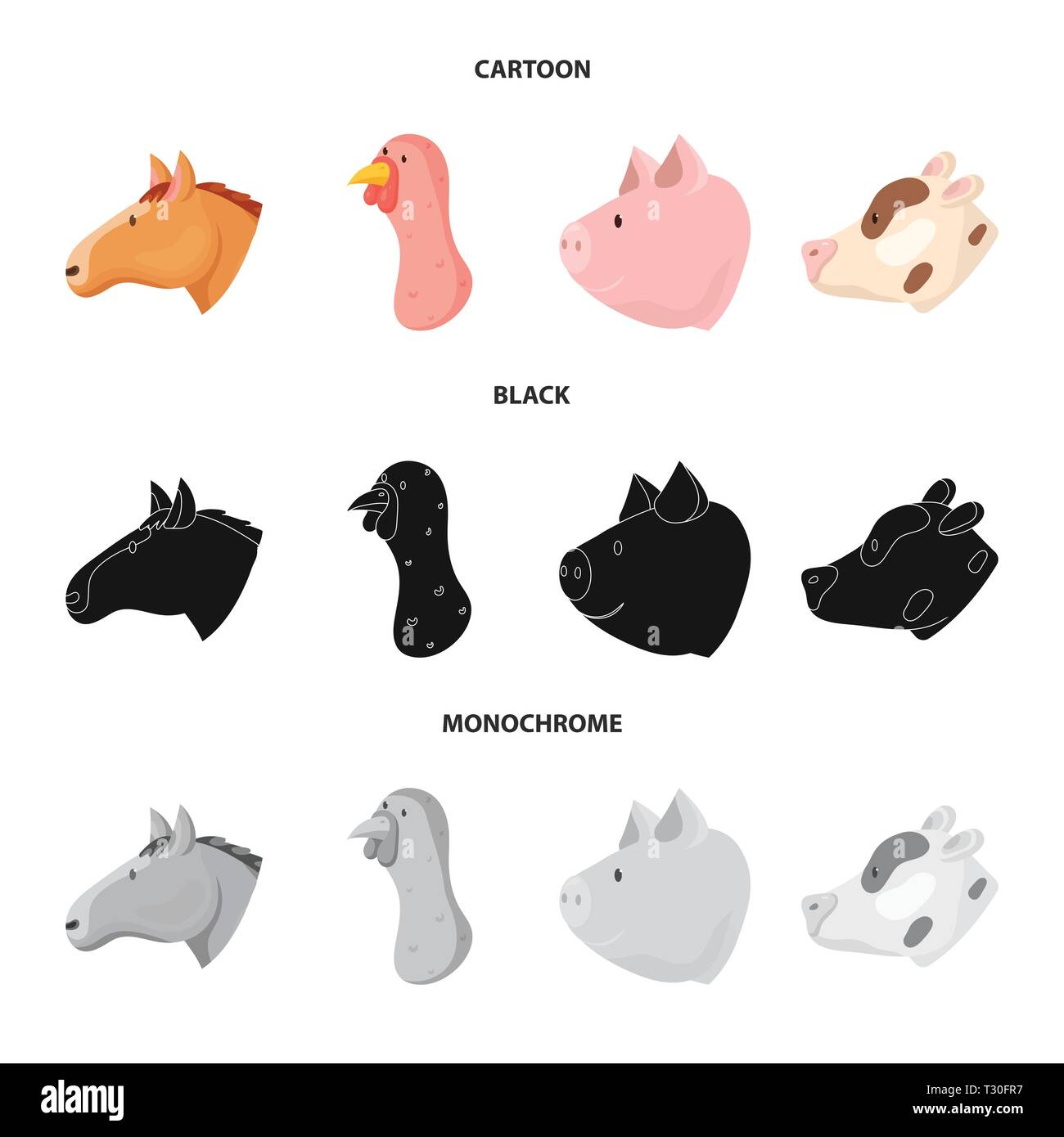 Mule pig hi-res stock photography and images - Alamy