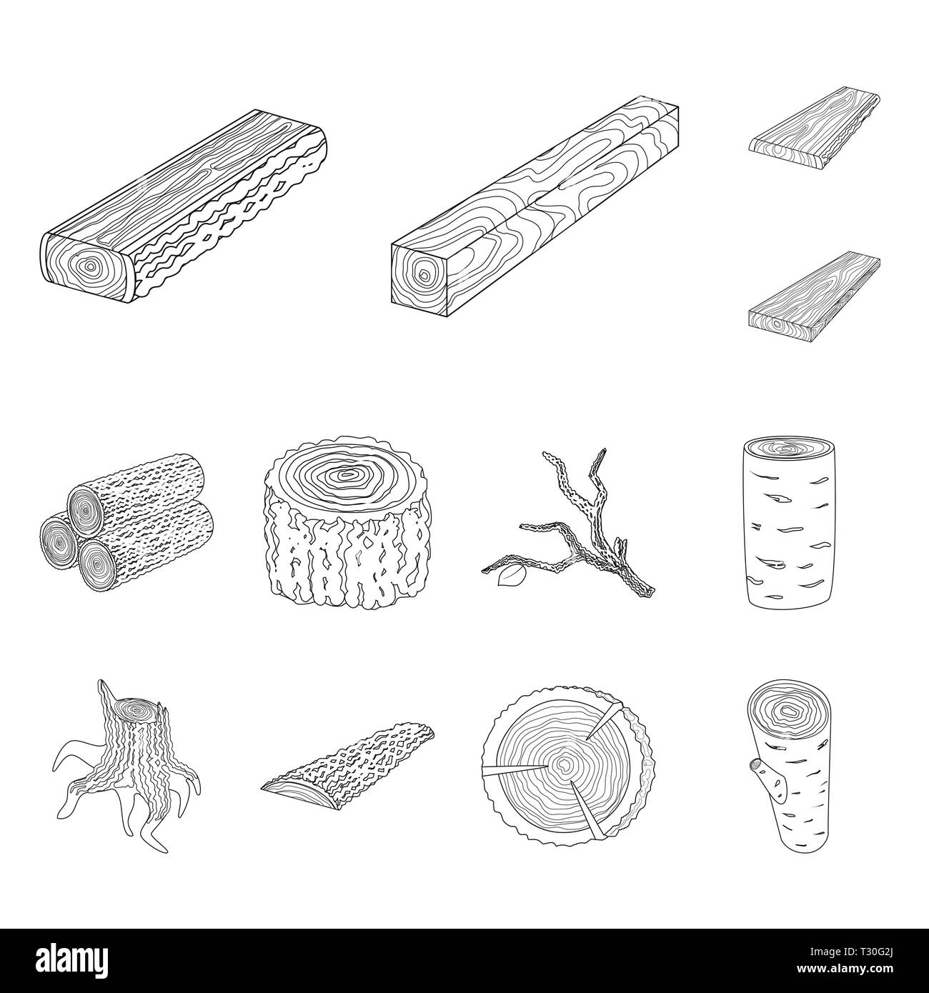 Piece Of Wood Sketch