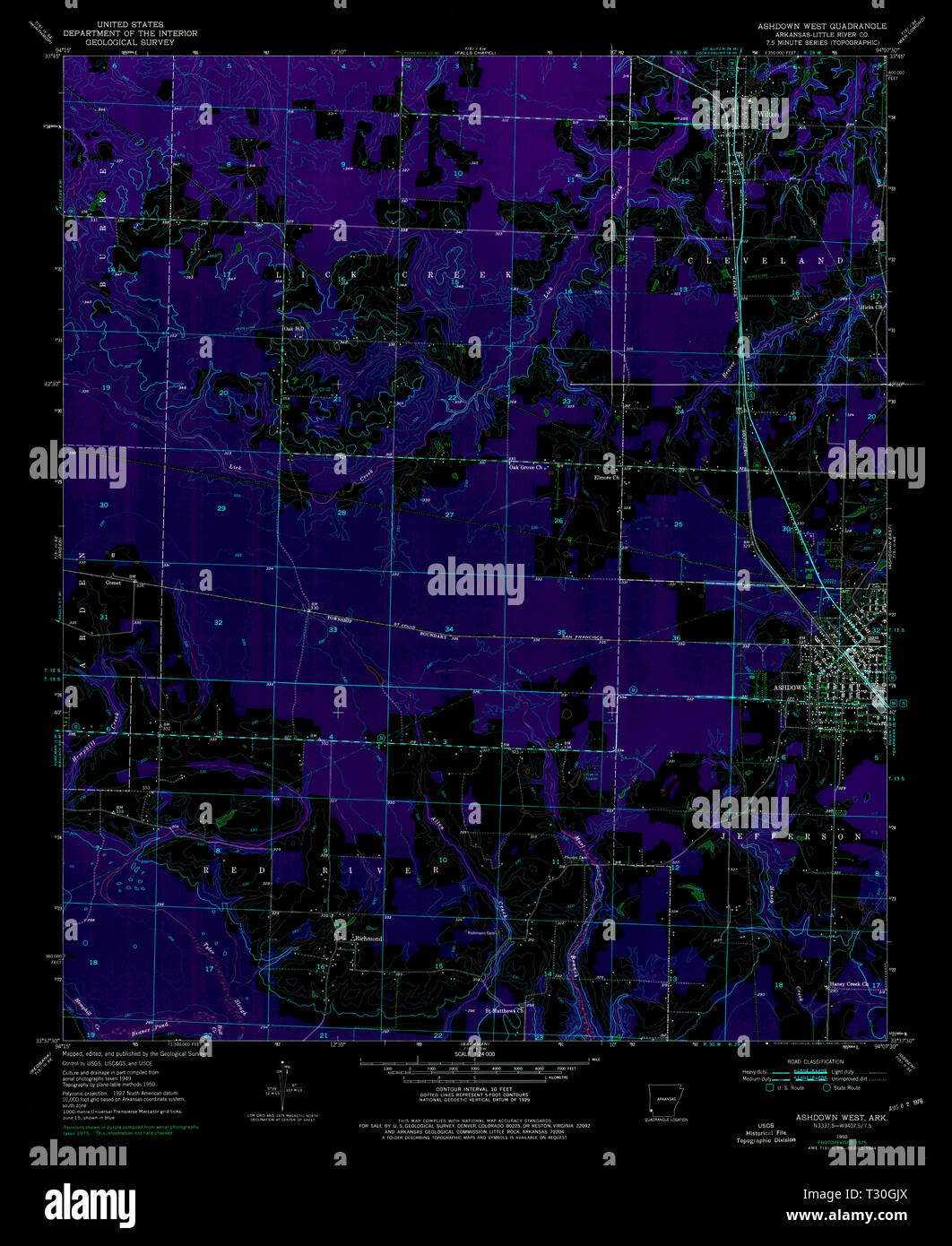 Ashdown map hi-res stock photography and images - Alamy