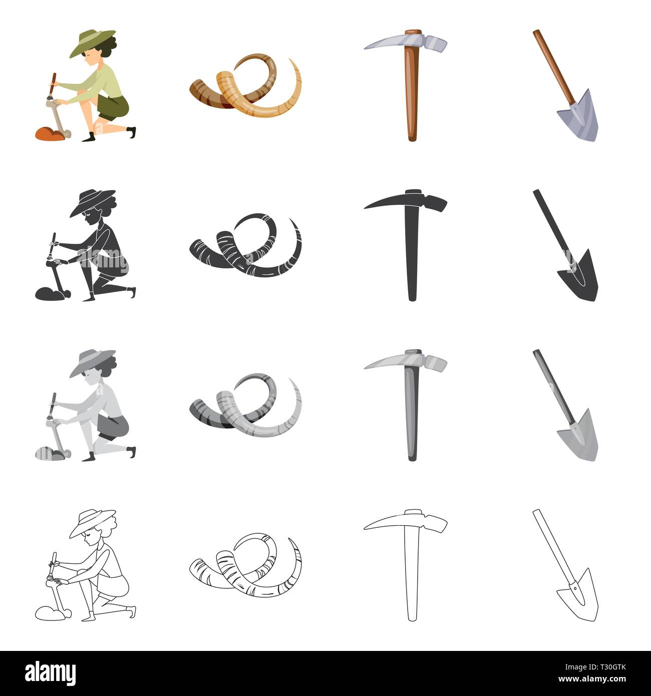 Mammoth bone tool hi-res stock photography and images - Alamy