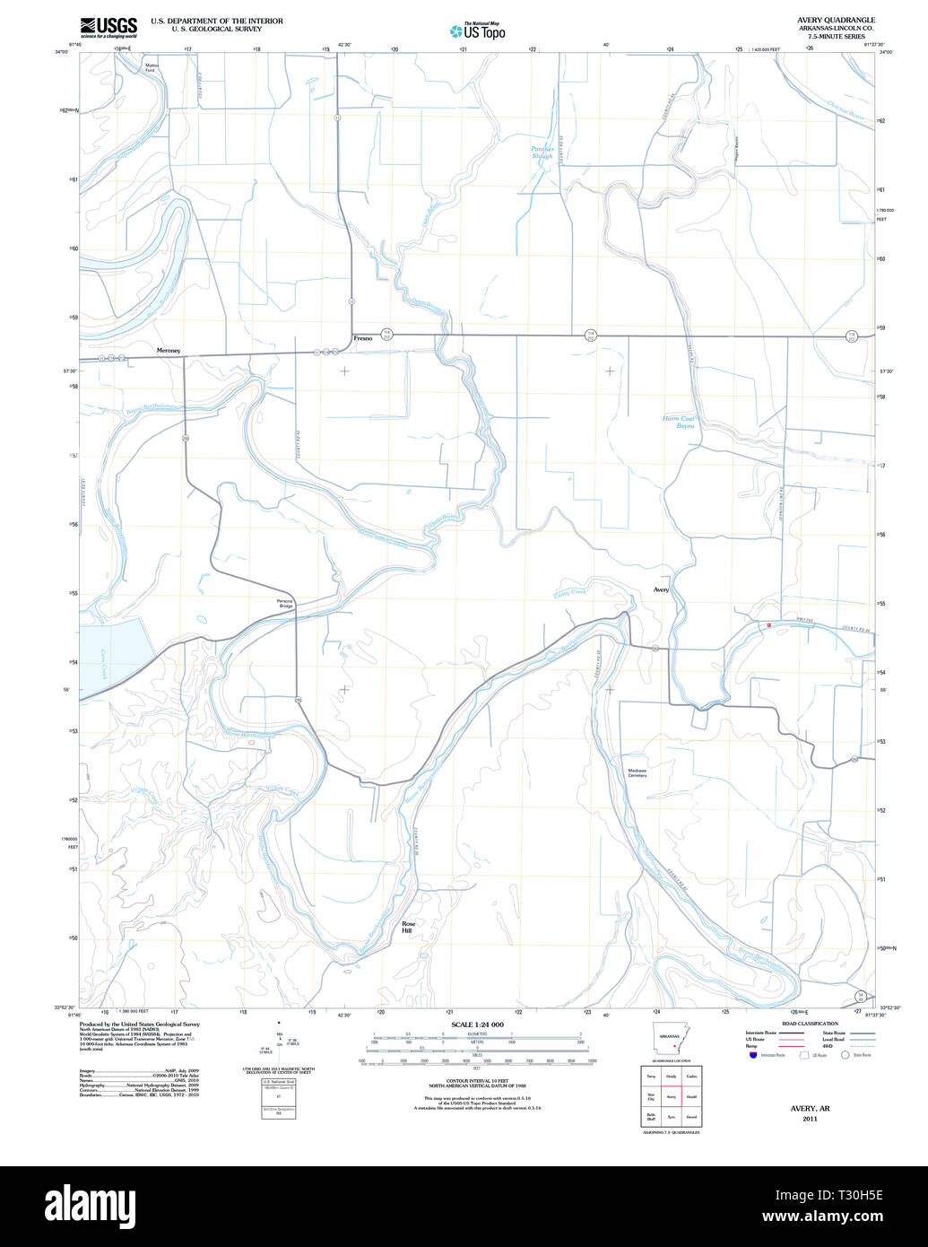 Avery map hi-res stock photography and images - Alamy