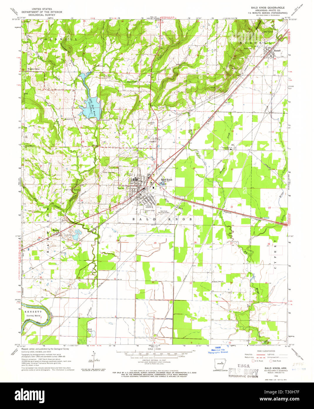 Bald knob map hi-res stock photography and images - Alamy