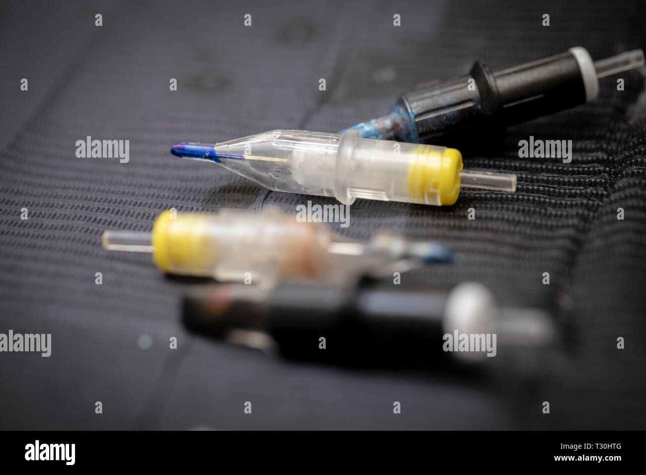 Tattooist equipment hi-res stock photography and images - Alamy