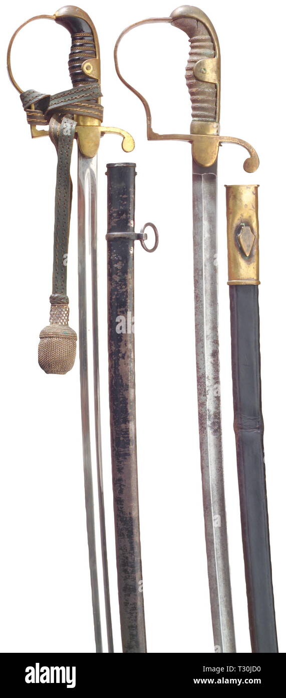 weapons, swords, backsword, sabre, 19th century, Additional-Rights ...