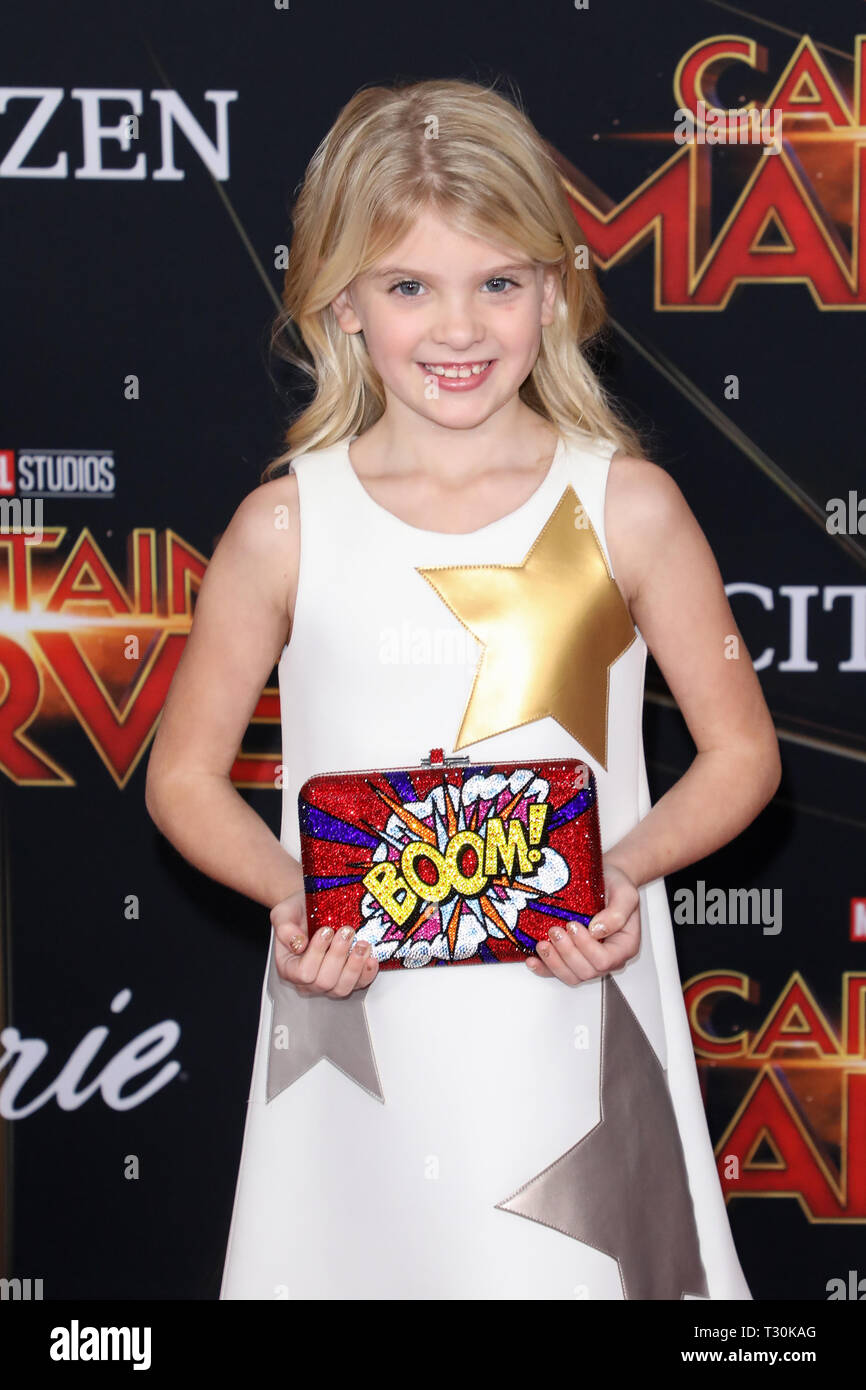 World Premiere of Marvel Studios' 'Captain Marvel' at the El Capitan ...
