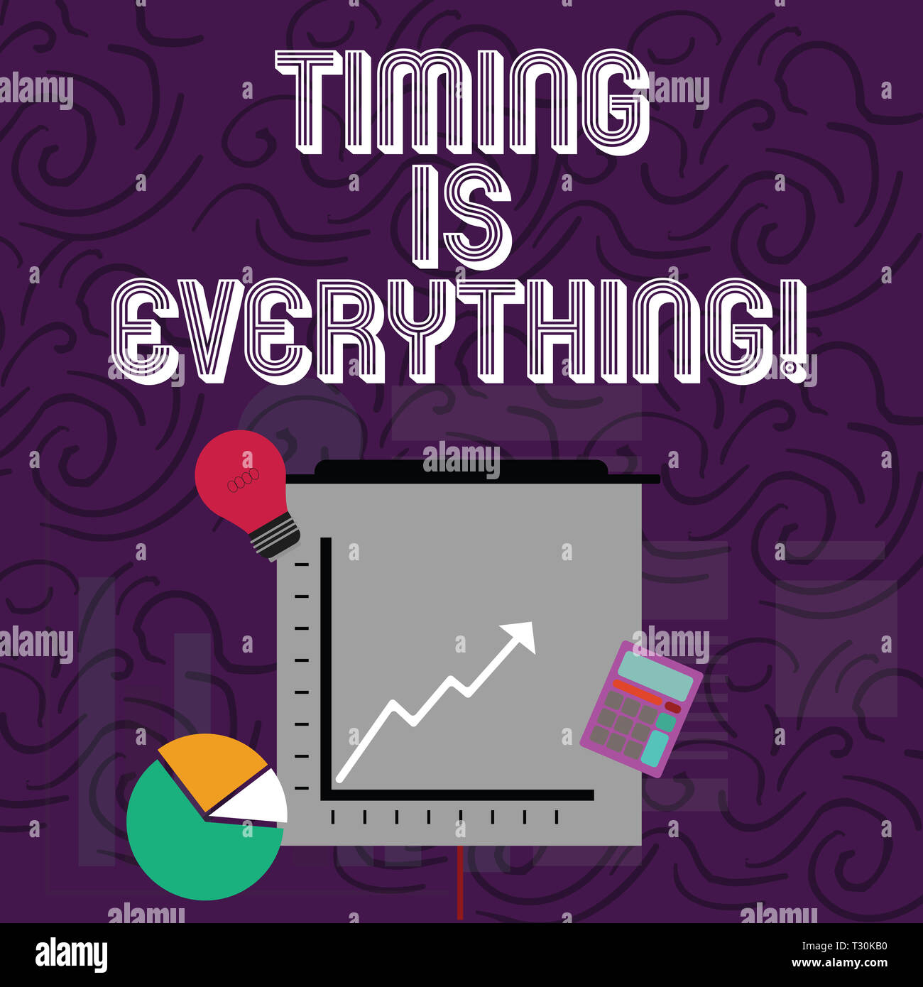 Conceptual hand writing showing Timing Is Everything. Concept meaning ...