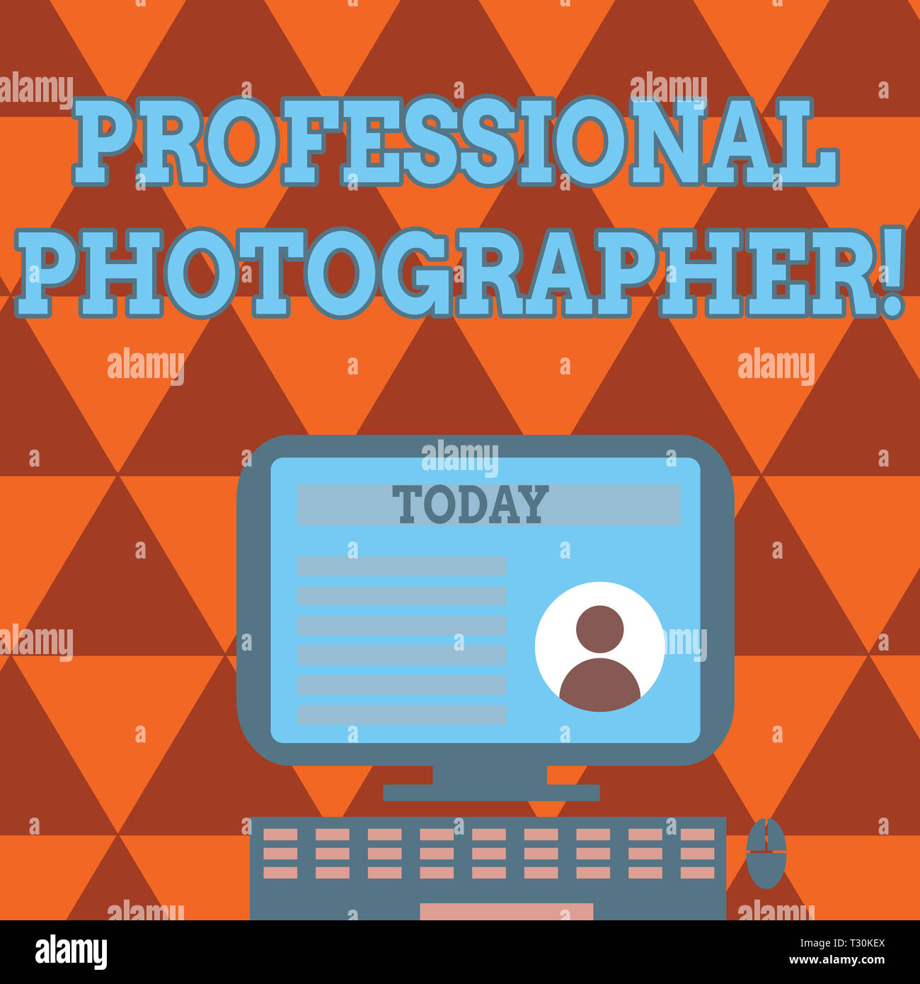 Conceptual hand writing showing Professional Photographer. Concept ...