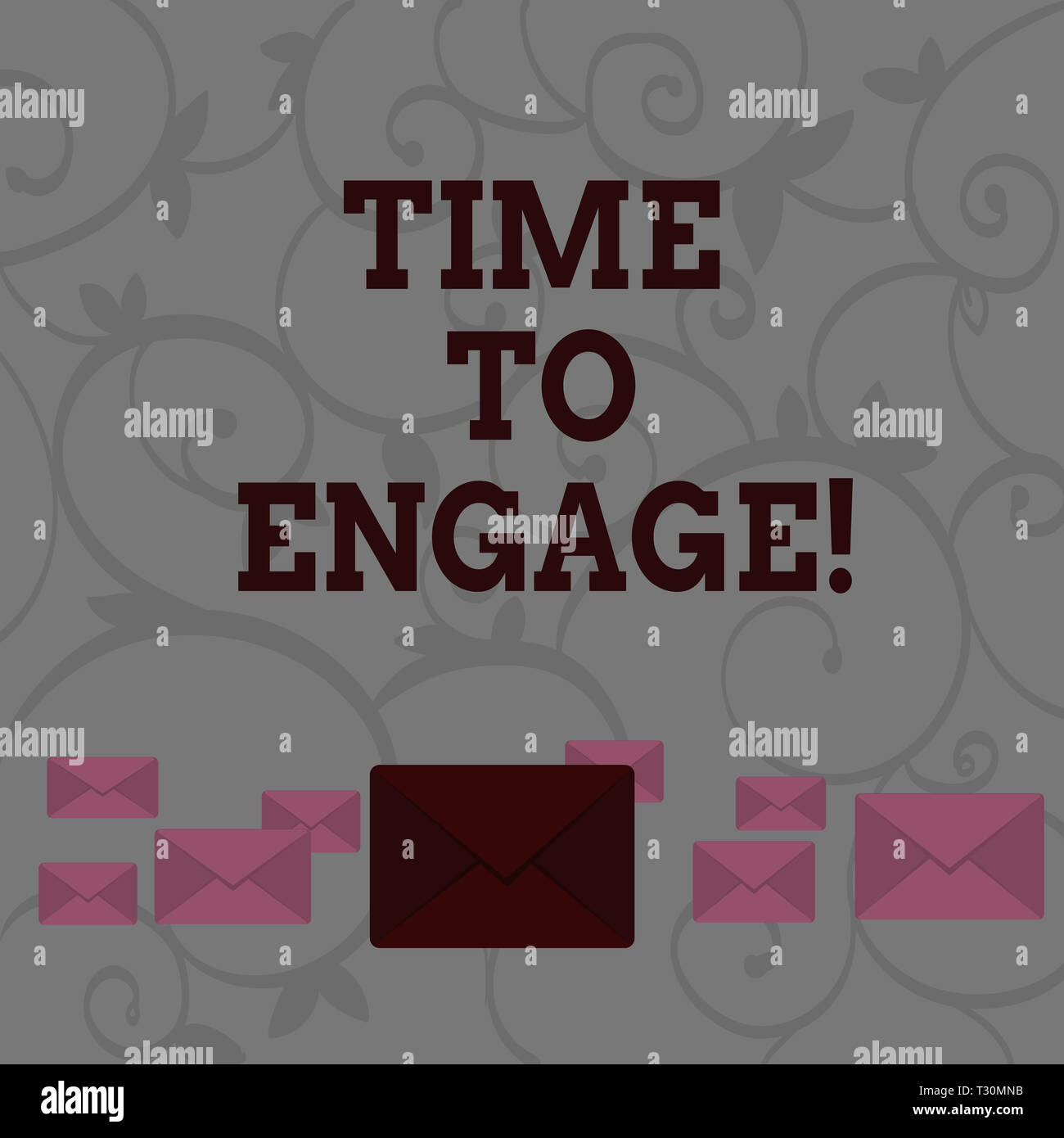 Conceptual hand writing showing Time To Engage. Concept meaning tutor ...