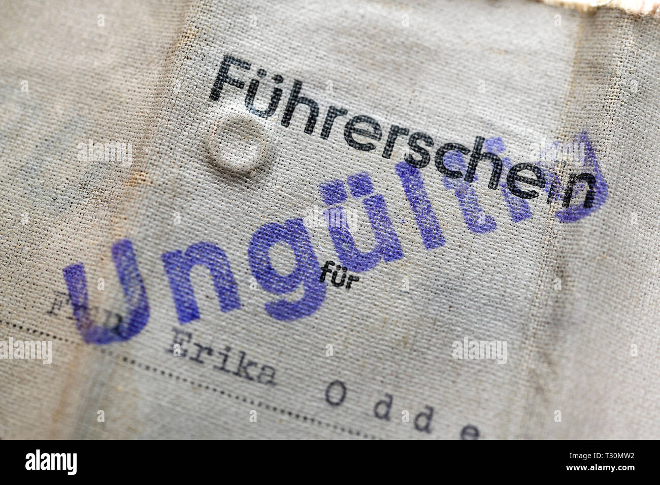 Invalid driving licence hi-res stock photography and images - Alamy