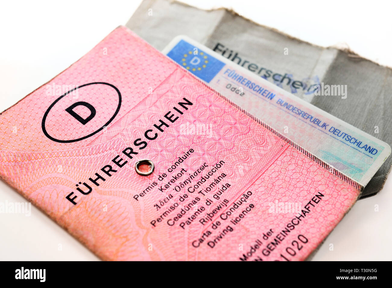 German driving licence hi-res stock photography and images - Alamy