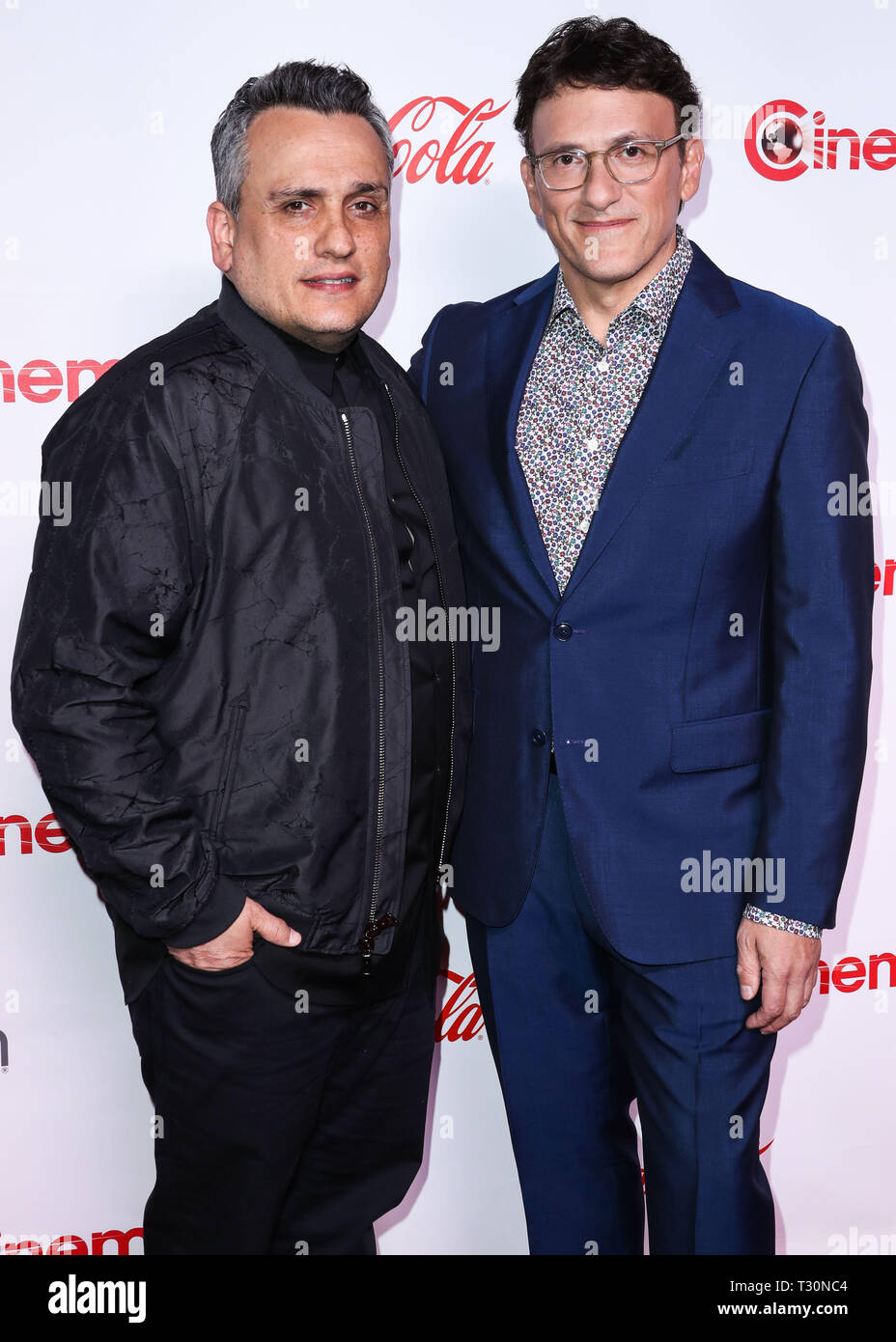 Las Vegas, Nevada, USA . 04th Apr, 2019. Directors/brothers Joe Russo ...