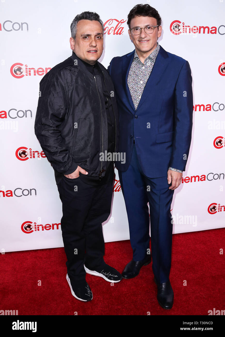 Las Vegas, Nevada, USA . 04th Apr, 2019. Directors/brothers Joe Russo ...