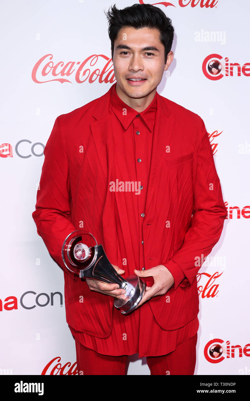 Las Vegas, Nevada, USA . 04th Apr, 2019. Actor Henry Golding arrives at ...