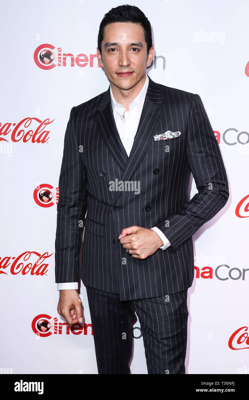 Las Vegas, Nevada, USA . 04th Apr, 2019. Actor Gabriel Luna arrives at ...