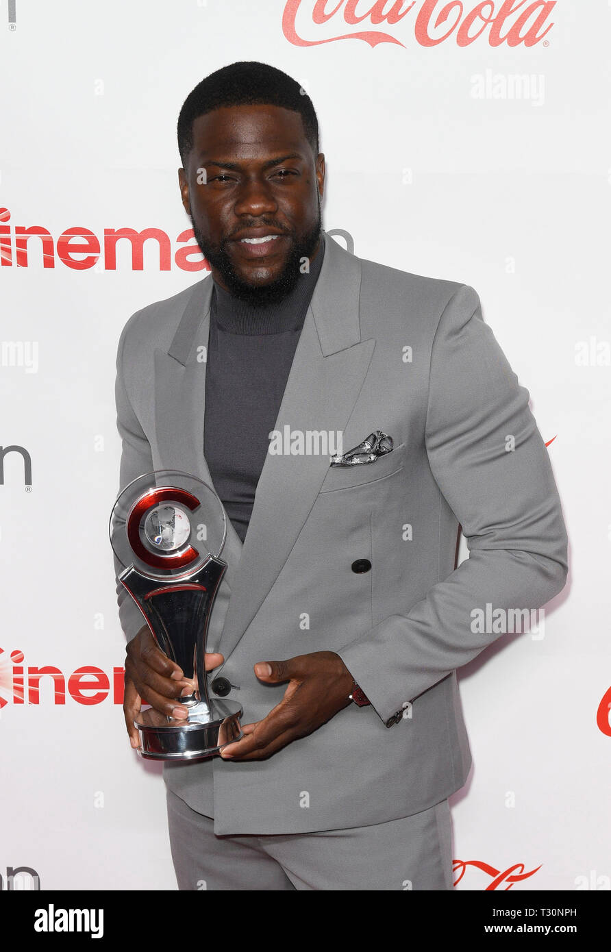 Las Vegas, NV, USA. 04th Apr, 2019. Kevin Hart at the 2019 CinemaCon ...