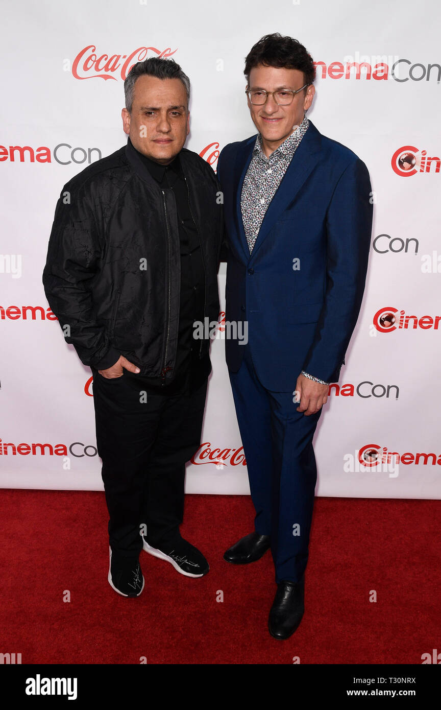 Las Vegas, NV, USA. 04th Apr, 2019. Joe Russo and Anthony Russo at the ...