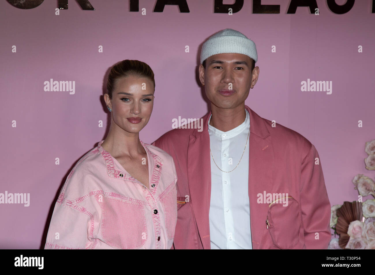 Los Angeles, USA. 30th Jan, 2019. Rosie Huntington-Whiteley and Patrick ...