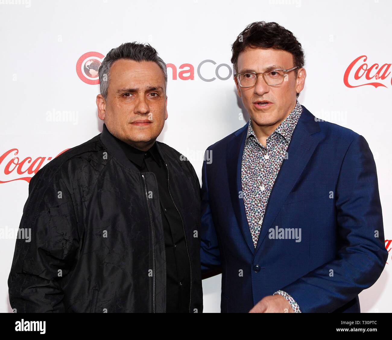 Joe Russo, Anthony Russo at arrivals for CinemaCon Big Screen ...