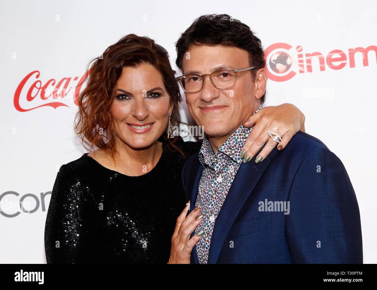 Ann Russo, Anthony Russo at arrivals for CinemaCon Big Screen ...