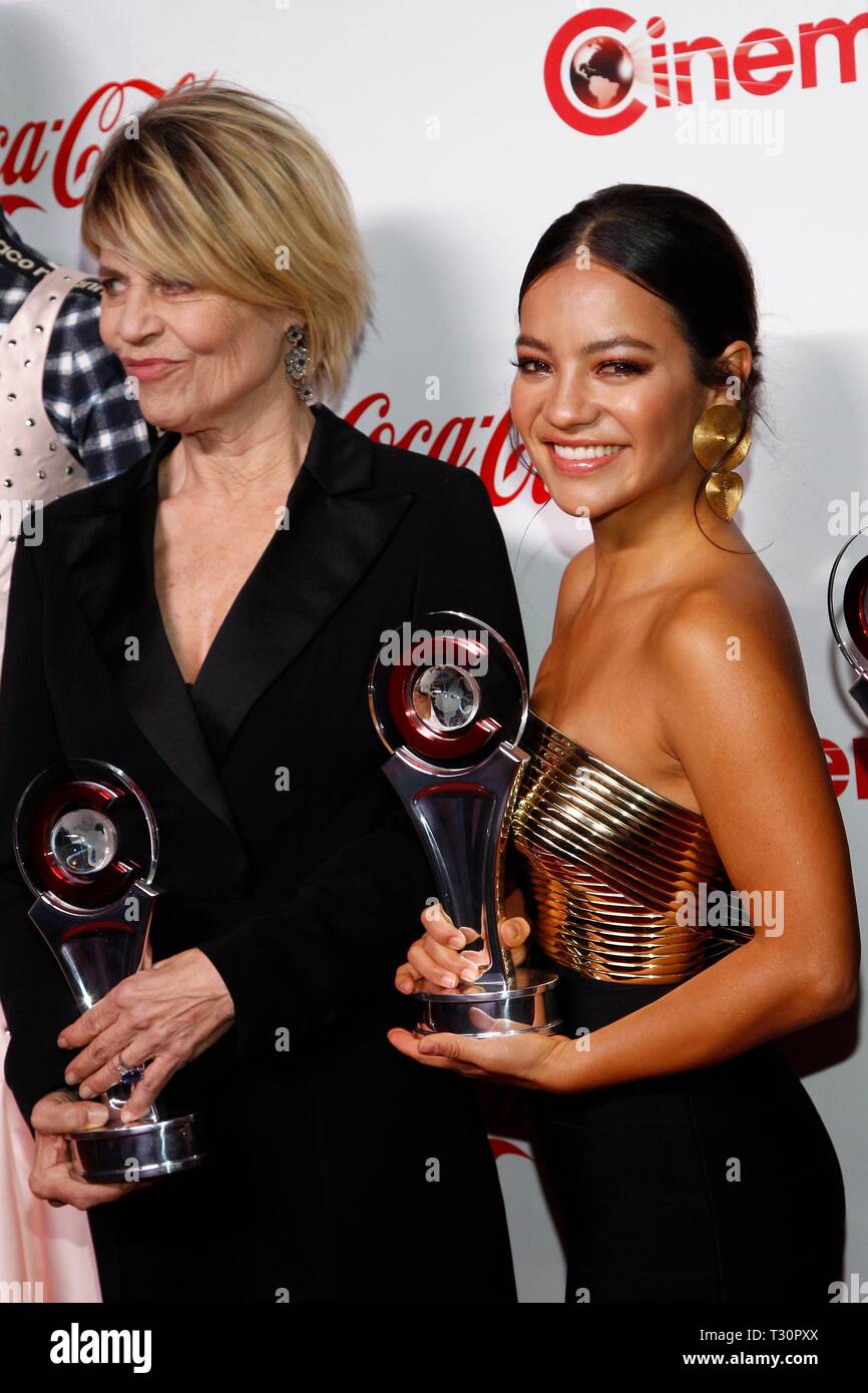 Las Vegas, NV, USA. 4th Apr, 2019. Linda Hamilton, Natalia Reyes at ...
