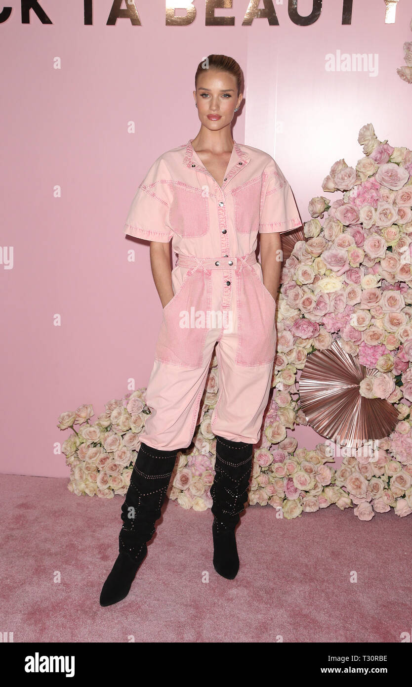 LOS ANGELES, CA -APRIL 4: Rosie Huntington-Whiteley, at the Patrick Ta ...