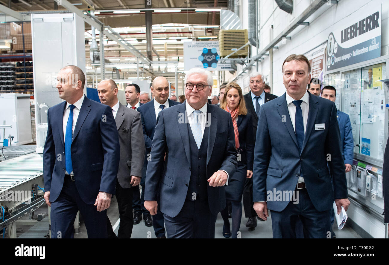 Radinowo, Bulgaria. 05th Apr, 2019. Federal President Frank-Walter ...