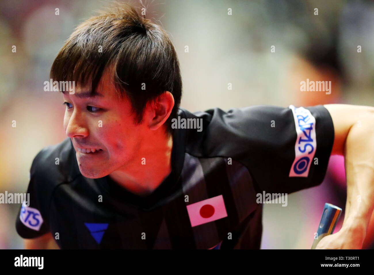 Koki Niwa (JPN), APRIL 5, 2019 - Table Tennis : 32nd LION ITTF-ATTU ...