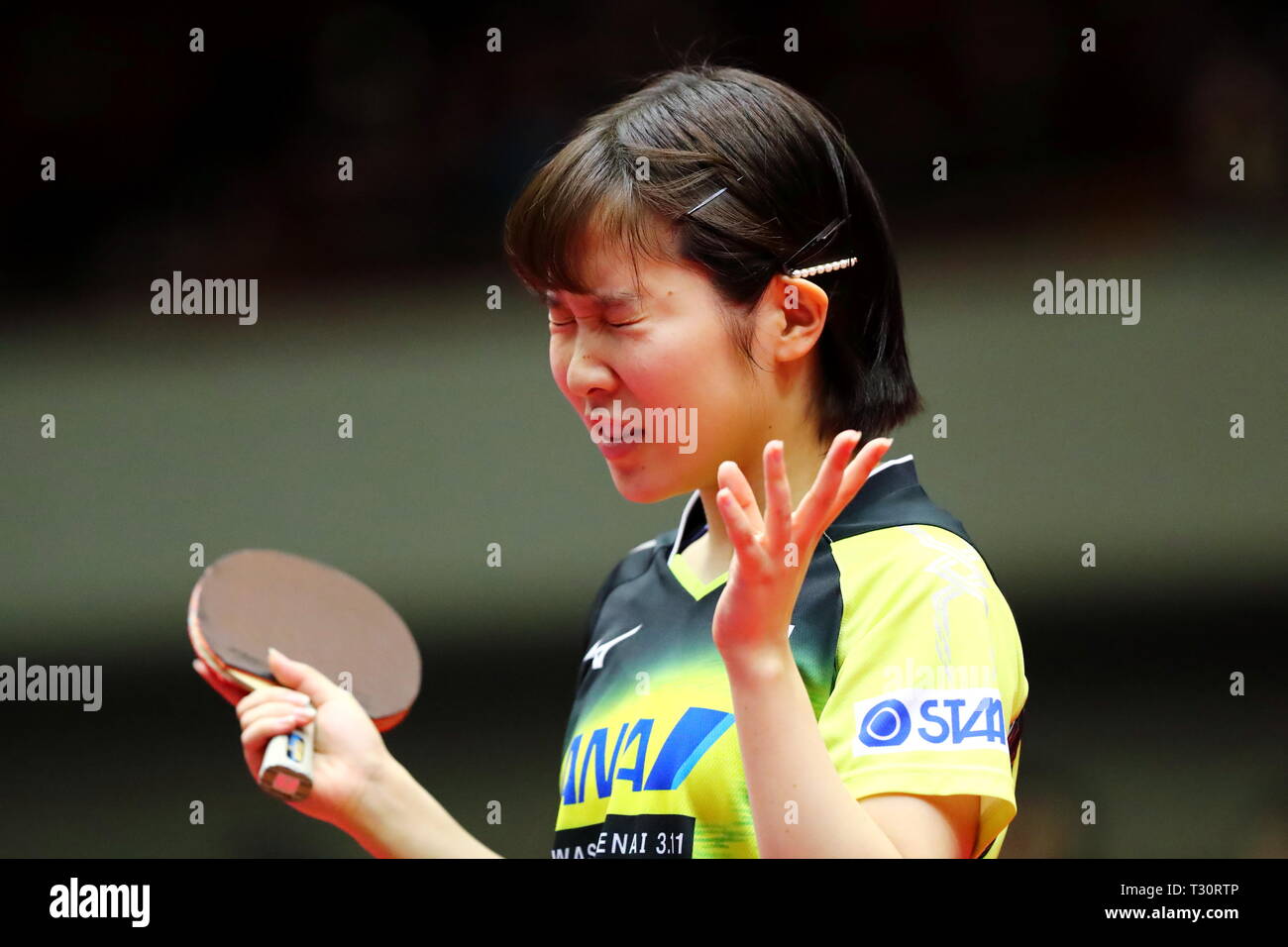 Miu Hirano (JPN), APRIL 5, 2019 - Table Tennis : 32nd LION ITTF-ATTU ...