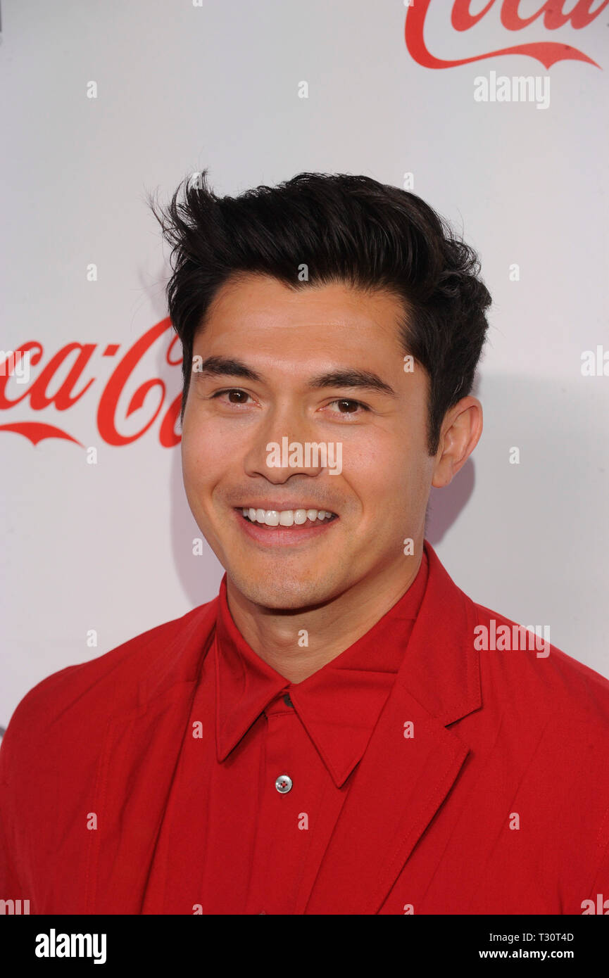 Las Vegas, USA. 04th Apr, 2019. Actor Henry Golding arrives for the ...