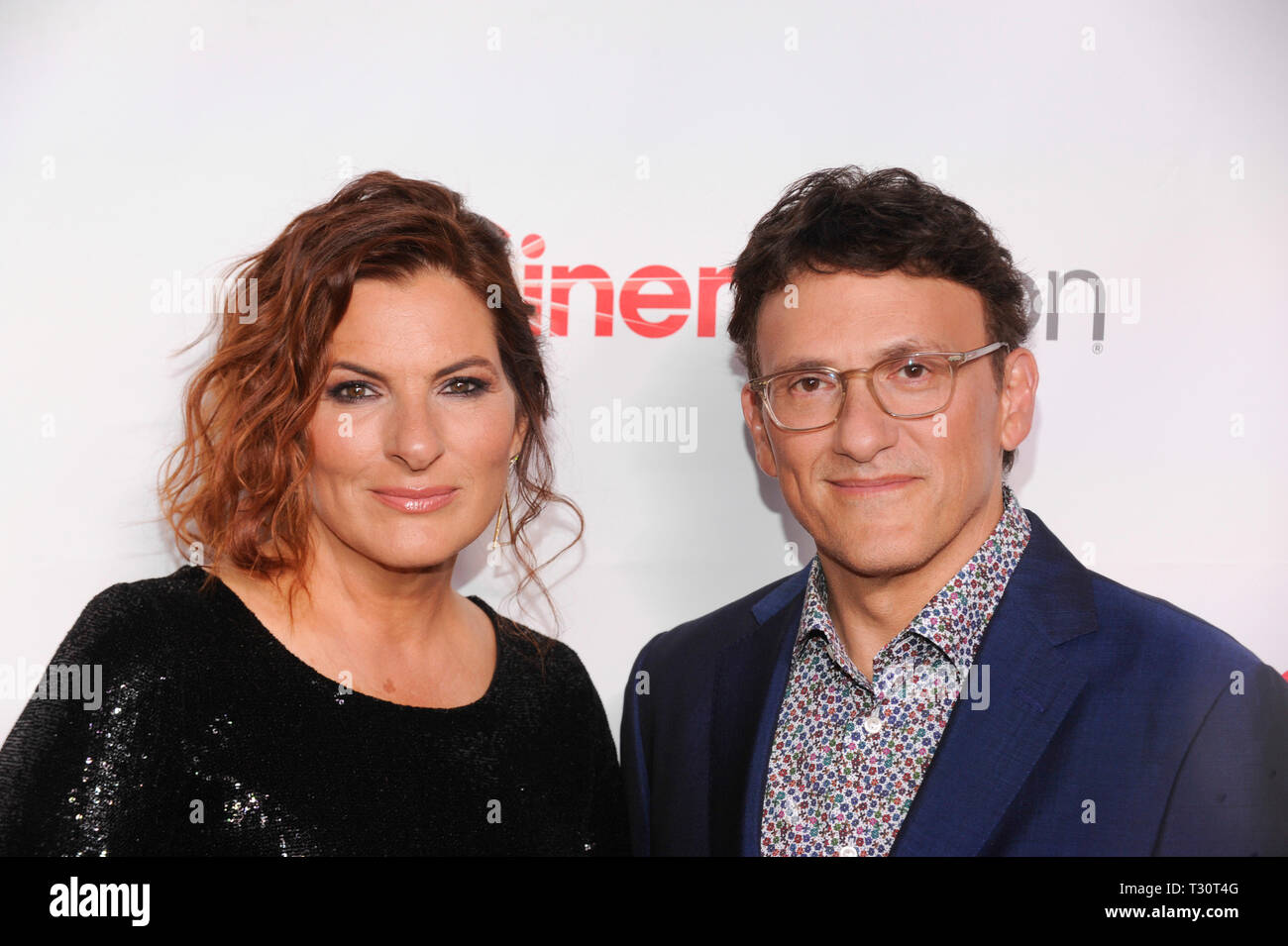 Las Vegas, USA. 04th Apr, 2019. Anthony Russo and wife arrive for the ...