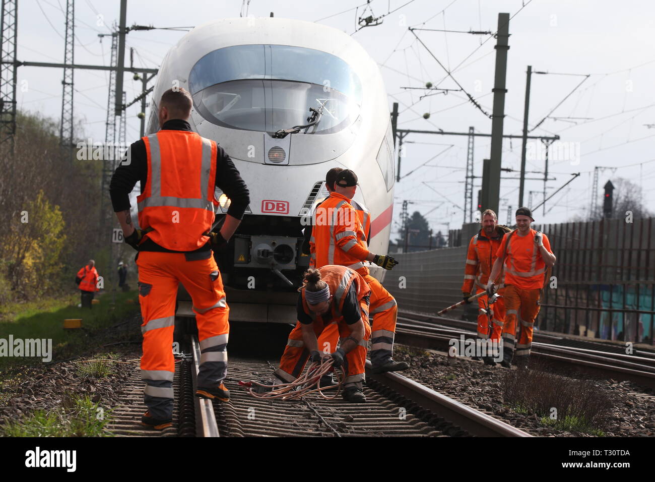 Deutsche bahn ice train hi-res stock photography and images - Alamy