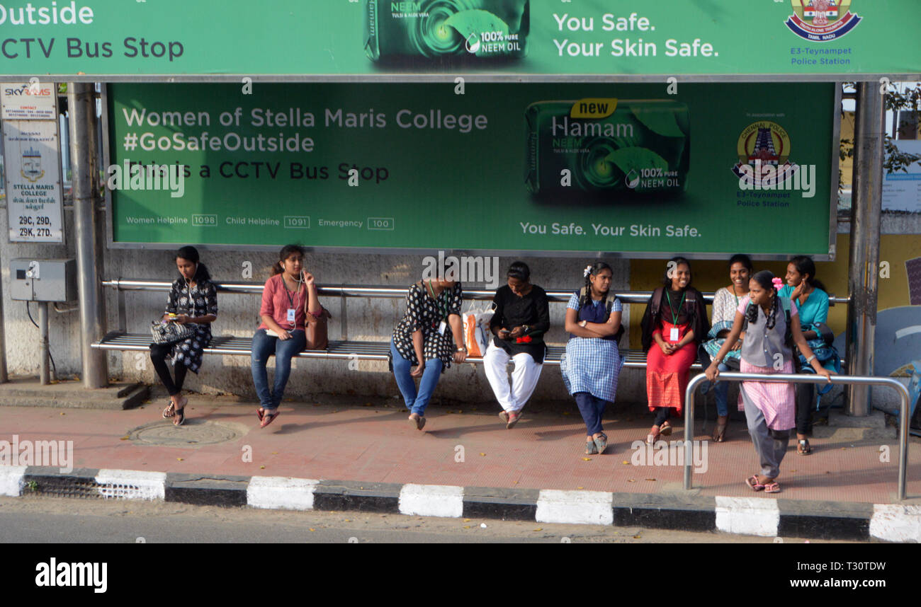 Chennai bus hi-res stock photography and images - Alamy