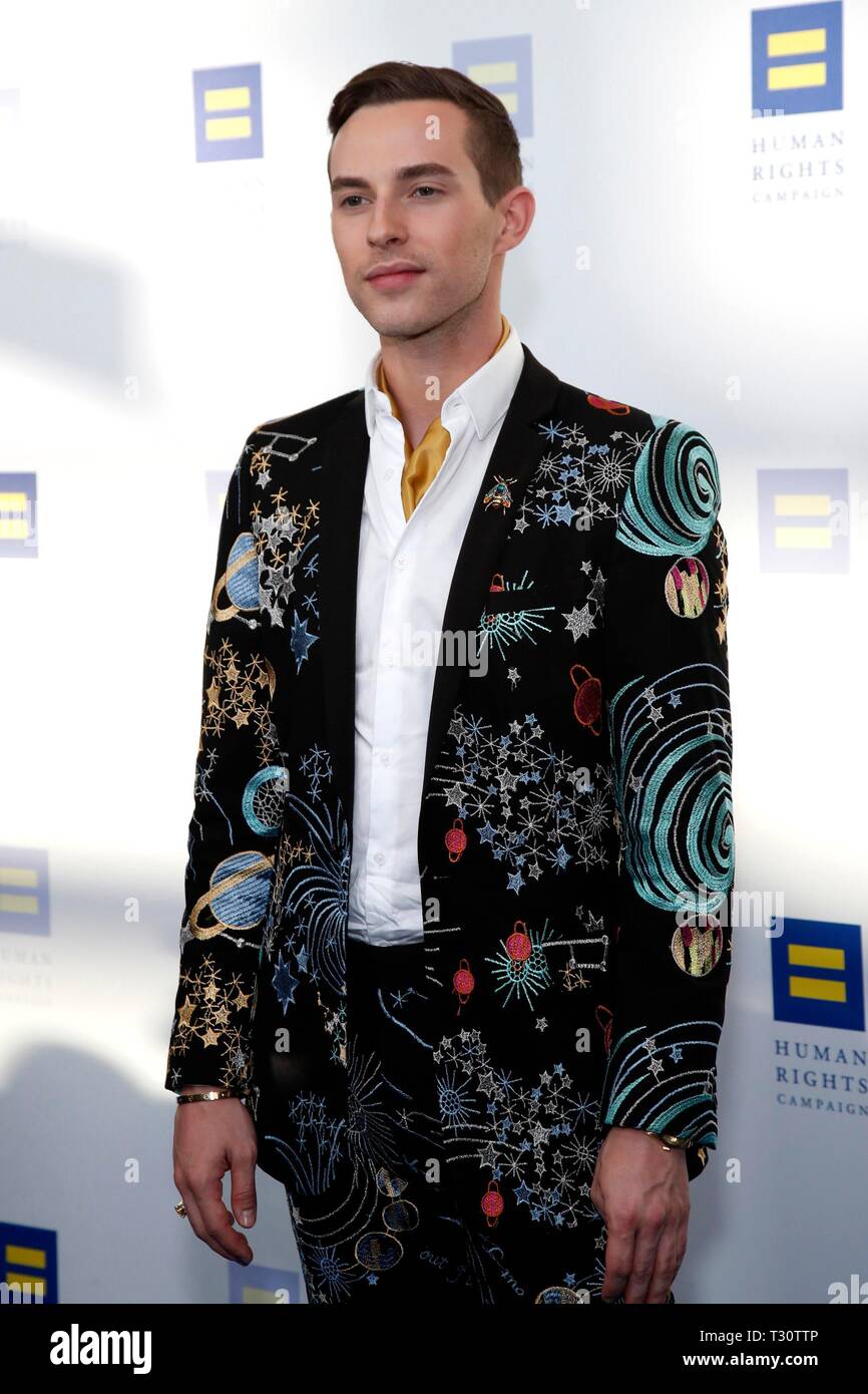 Los Angeles, CA, USA. 30th Mar, 2019. Adam Rippon at arrivals for Human ...