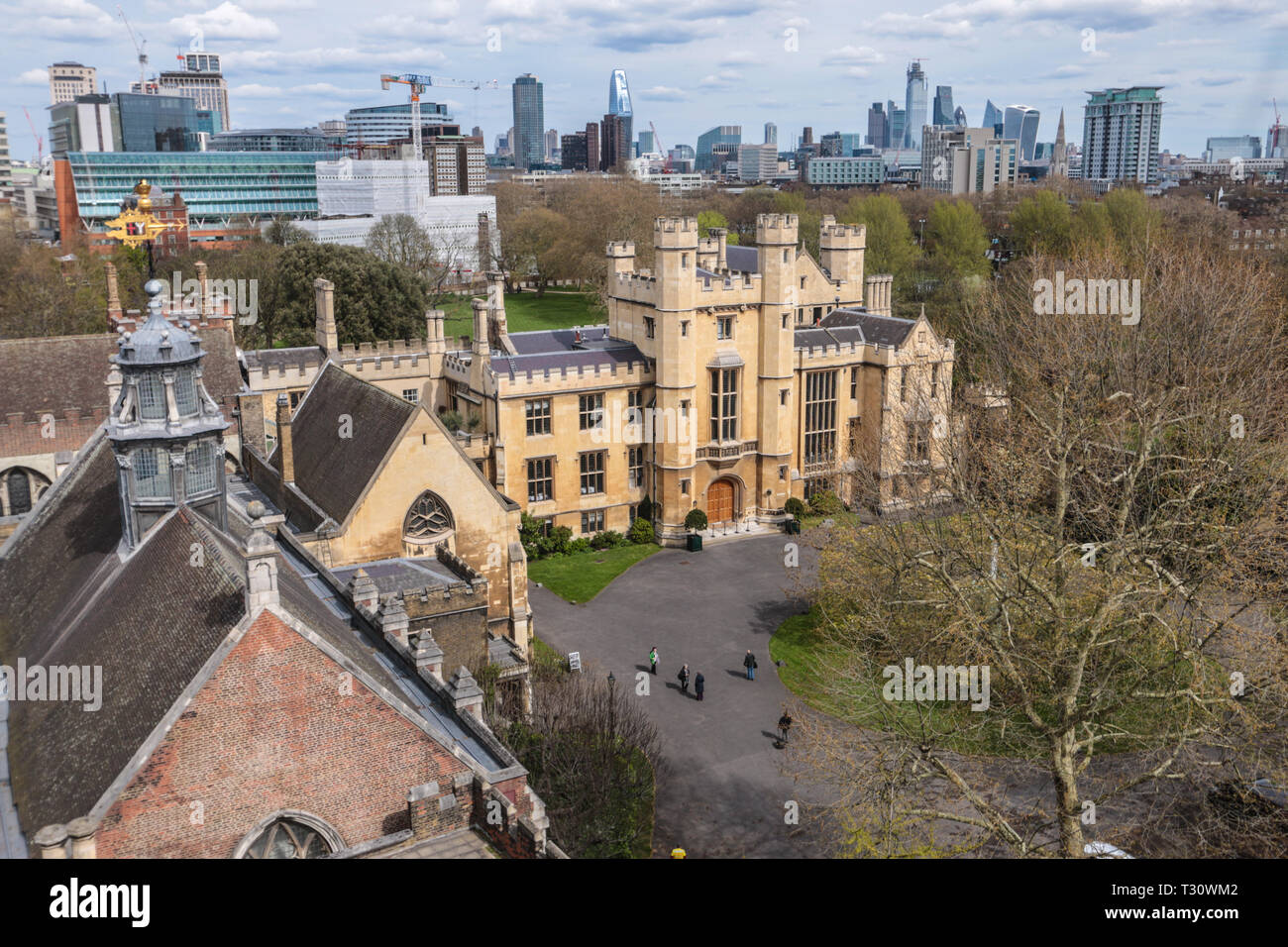 Lambeth palace aerial view hi-res stock photography and images - Alamy