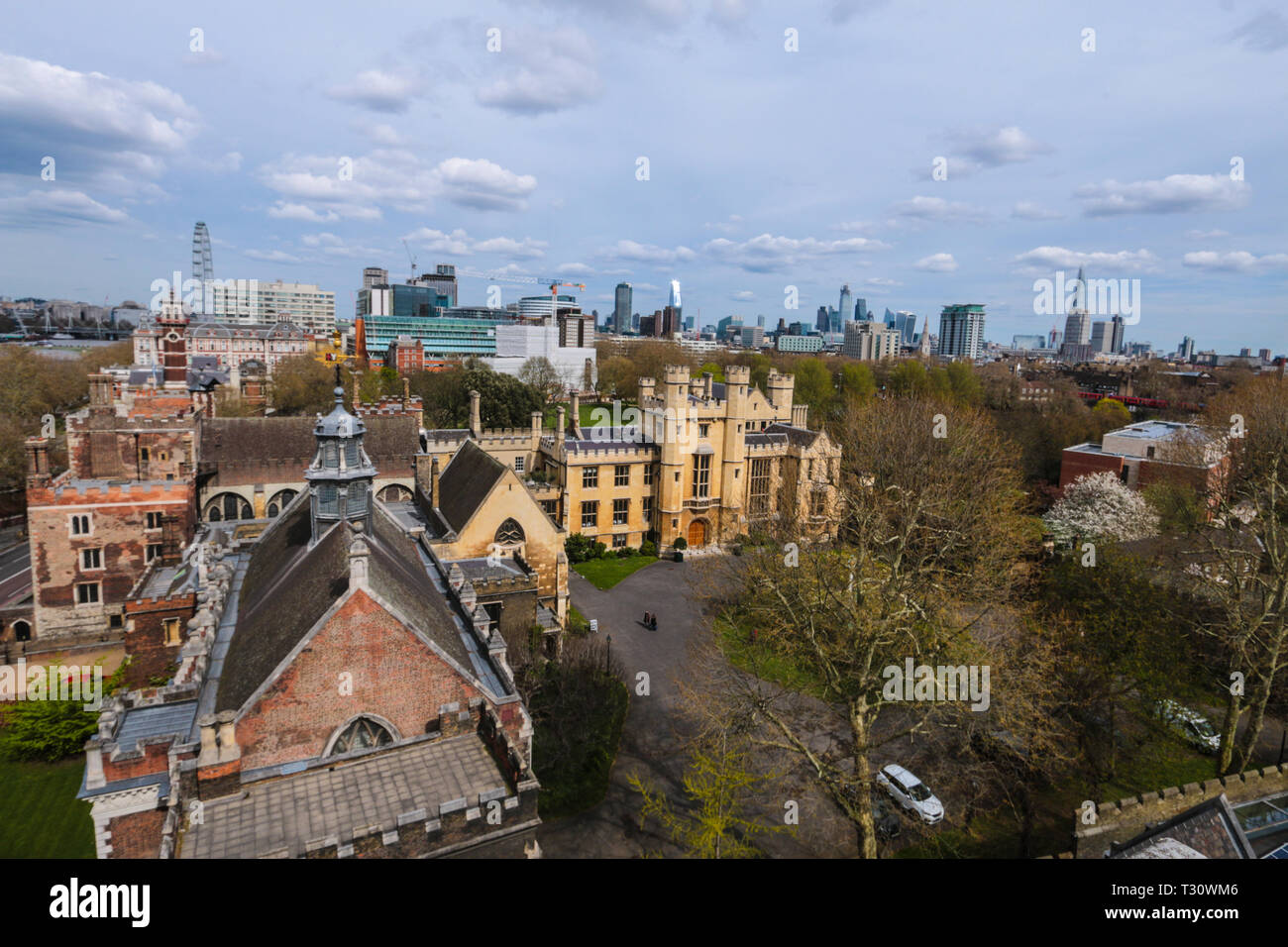 Lambeth palace aerial view hi-res stock photography and images - Alamy