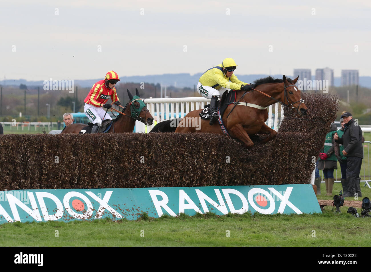 Jockey R M Power at Aintree, Trainer C L Tizzard. Liverpool, UK. 5th ...