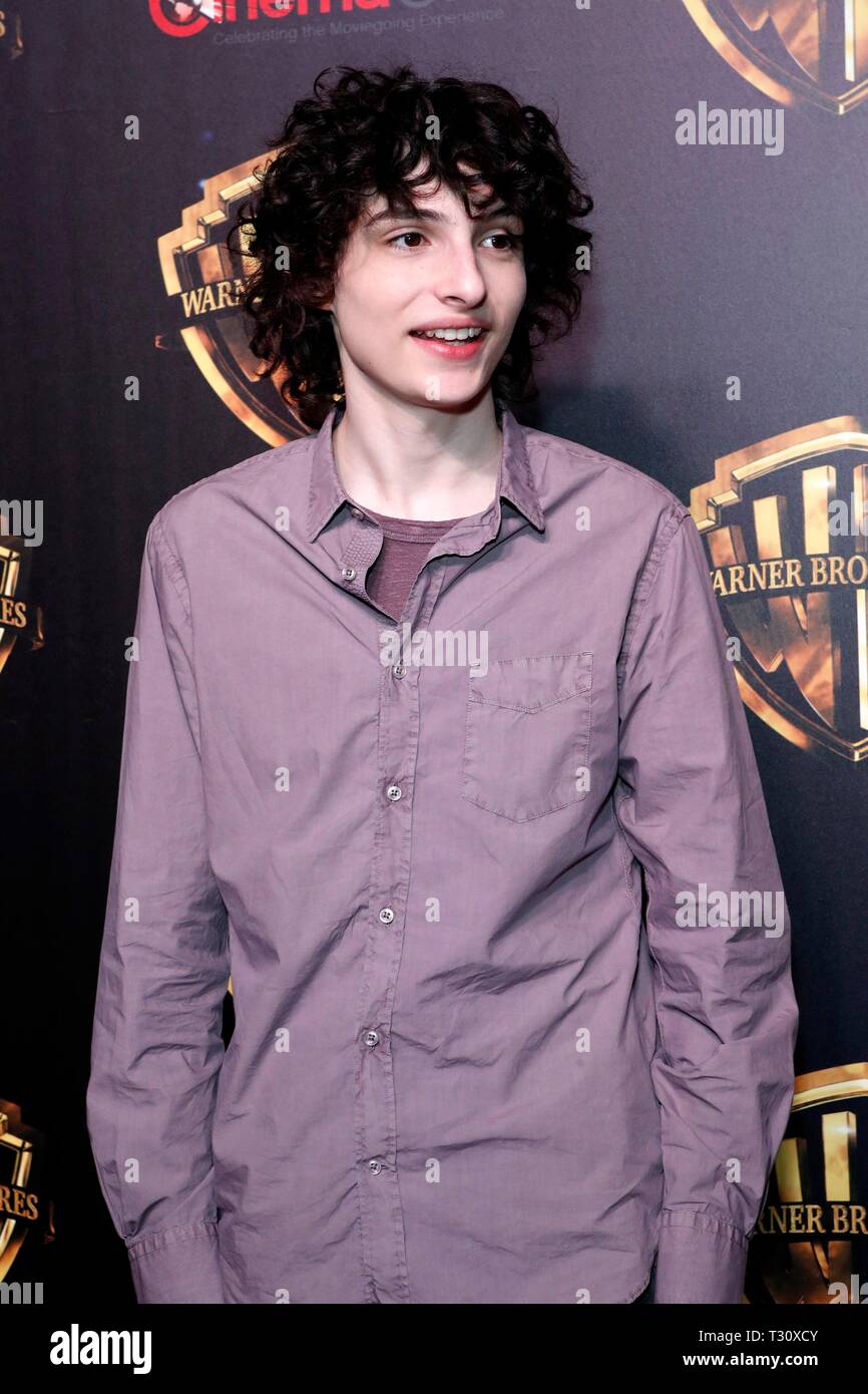 Las Vegas, NV, USA. 2nd Apr, 2019. Finn Wolfhard in attendance for ...