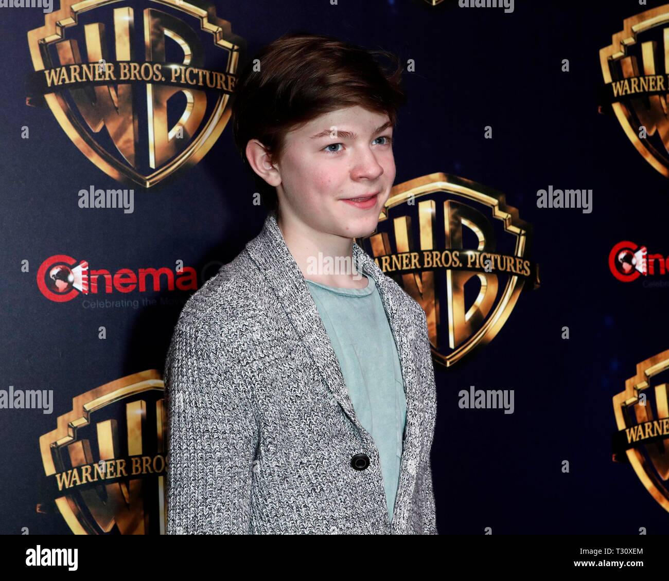 Las Vegas, NV, USA. 2nd Apr, 2019. Oakes Fegley in attendance for ...