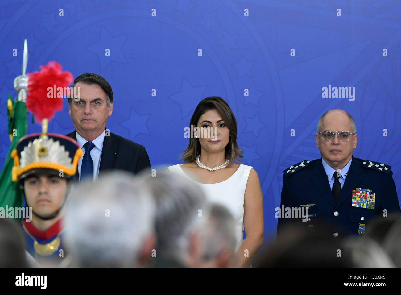 - Jair Bolsonaro, president of the republic, accompanied by Michelle ...
