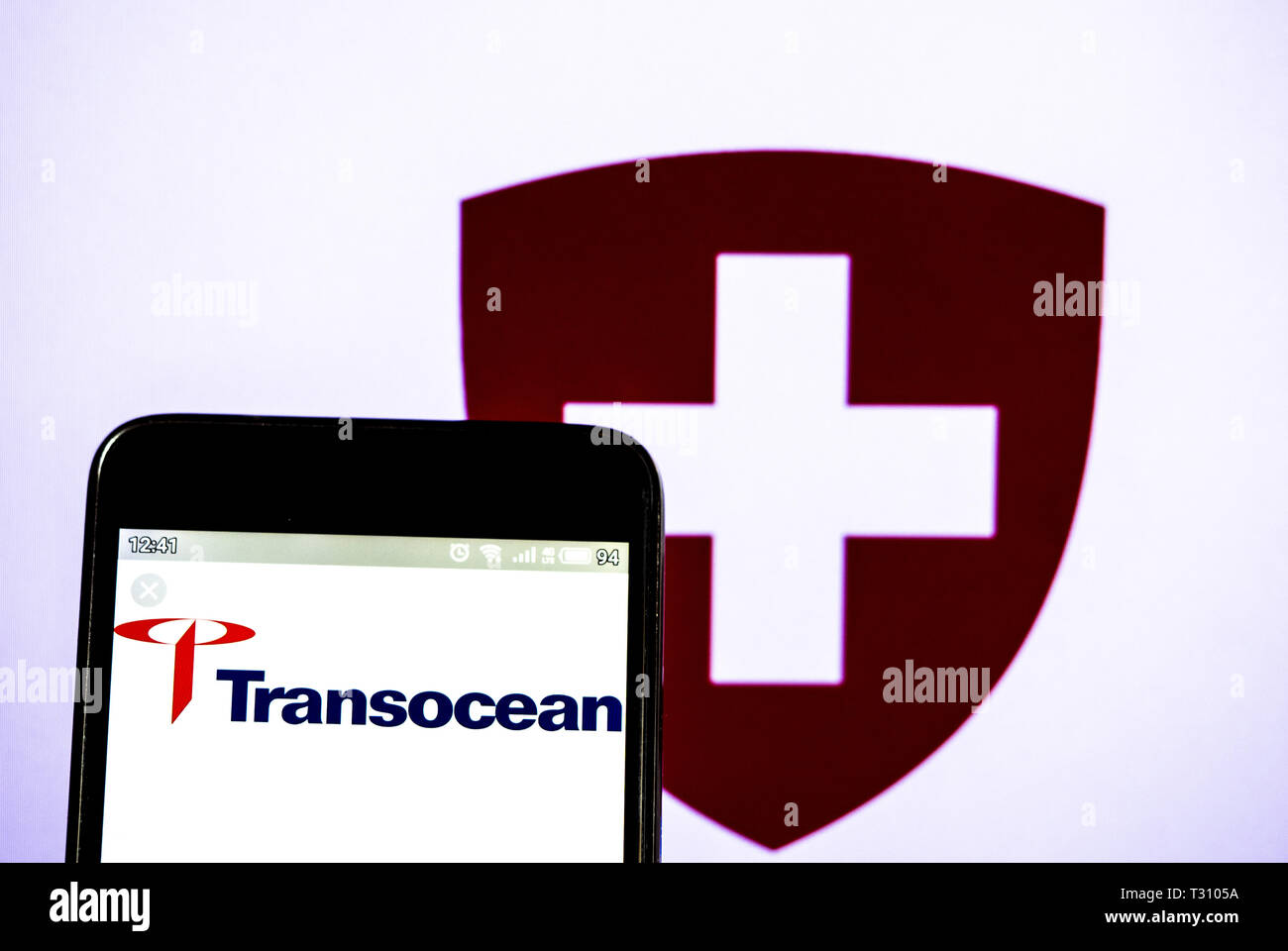 Transocean logo hi-res stock photography and images - Alamy