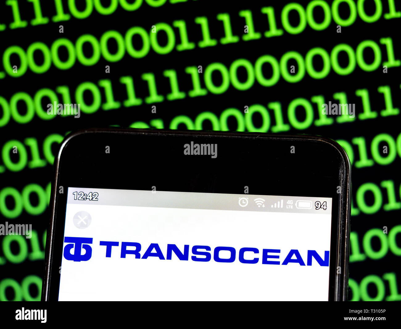 Transocean logo hi-res stock photography and images - Alamy