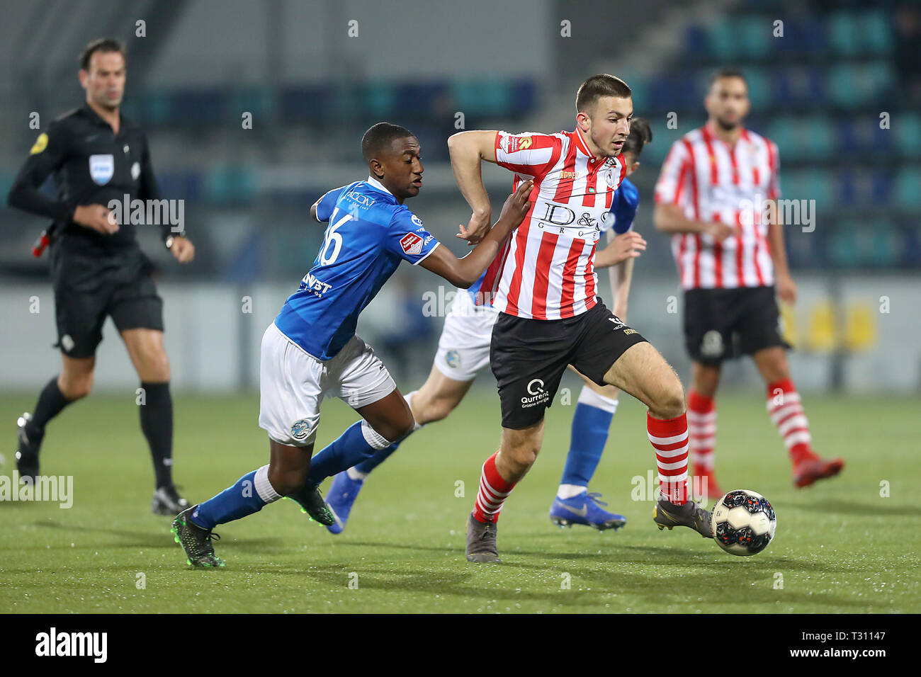 DEN BOSCH - 05-04-2019, Stadium De Vliert, football , season 2018 / ...