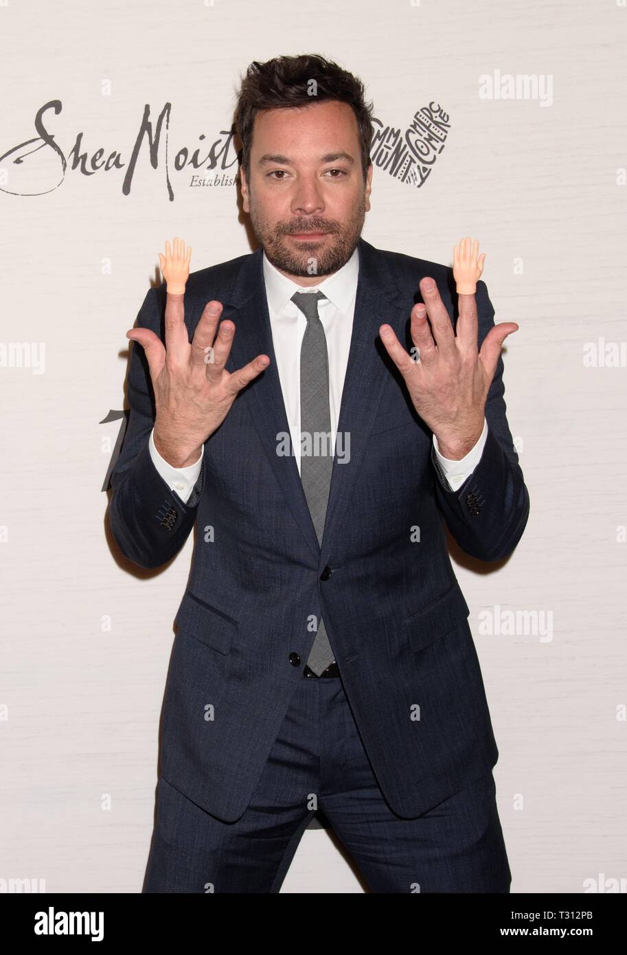 New York, NY, USA. 5th Apr, 2019. Jimmy Fallon at arrivals for Variety ...