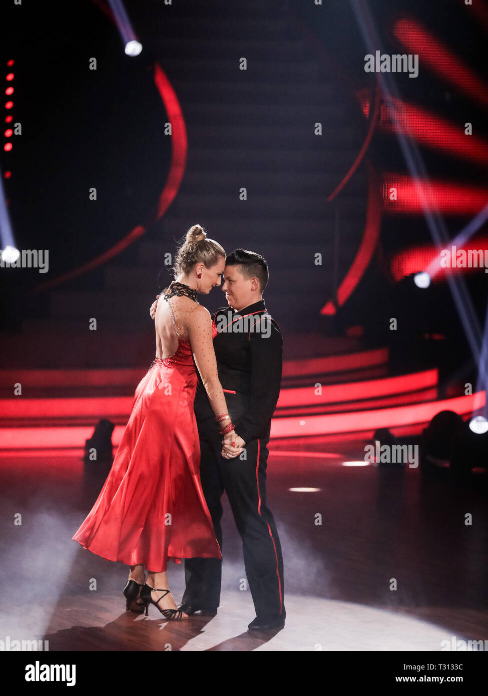 06 April 2019, North Rhine-Westphalia, Köln: Kerstin Ott, singer, and ...