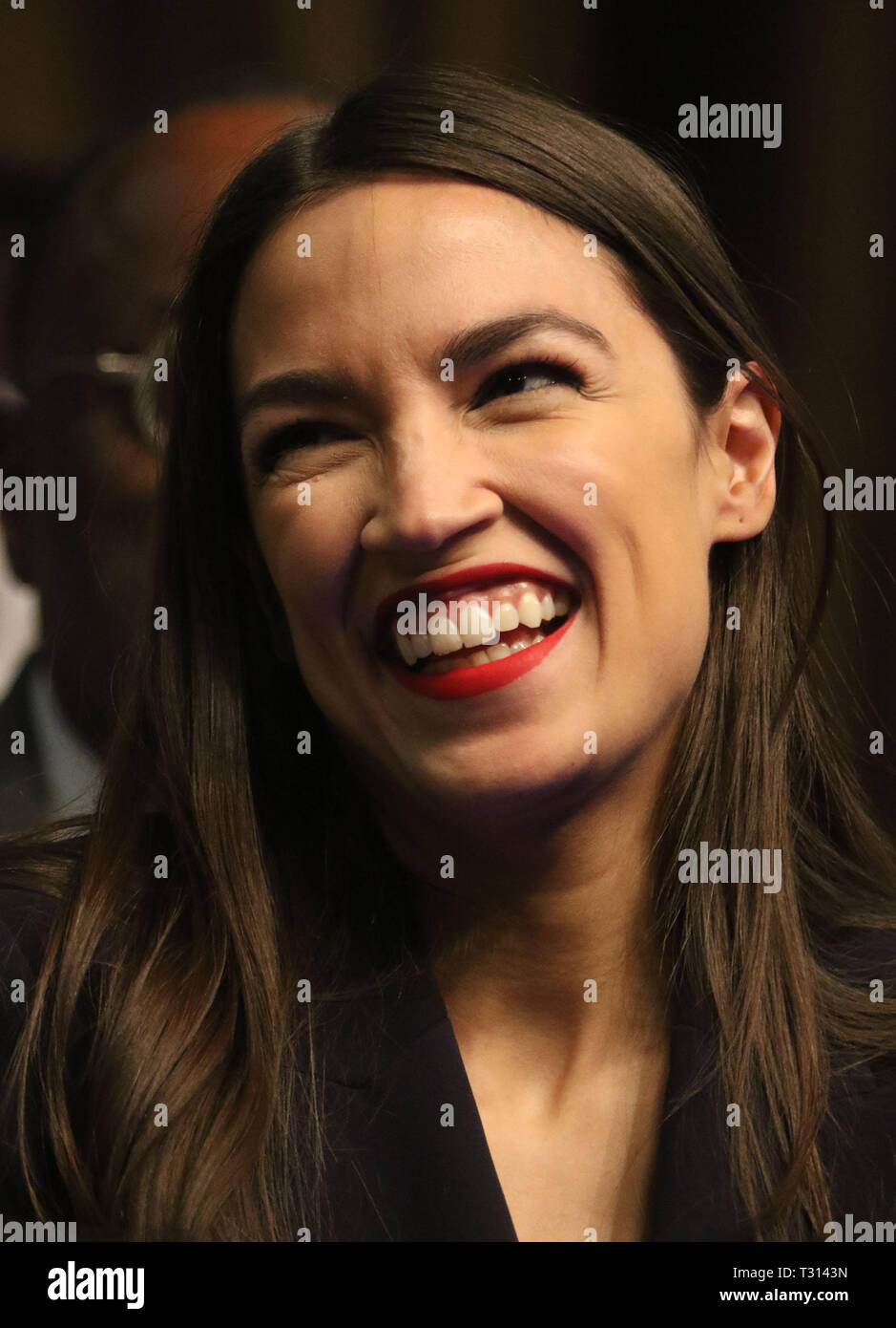 New York City, New York, USA. 5th Apr, 2019. Representative ALEXANDRIA ...