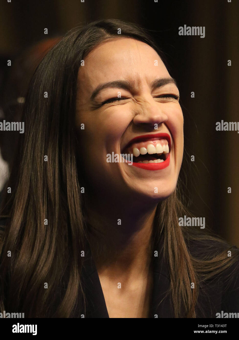 New York City, New York, USA. 5th Apr, 2019. Representative ALEXANDRIA ...