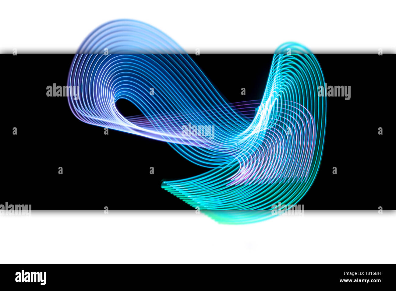 Abstract neon frame circle hi-res stock photography and images - Alamy