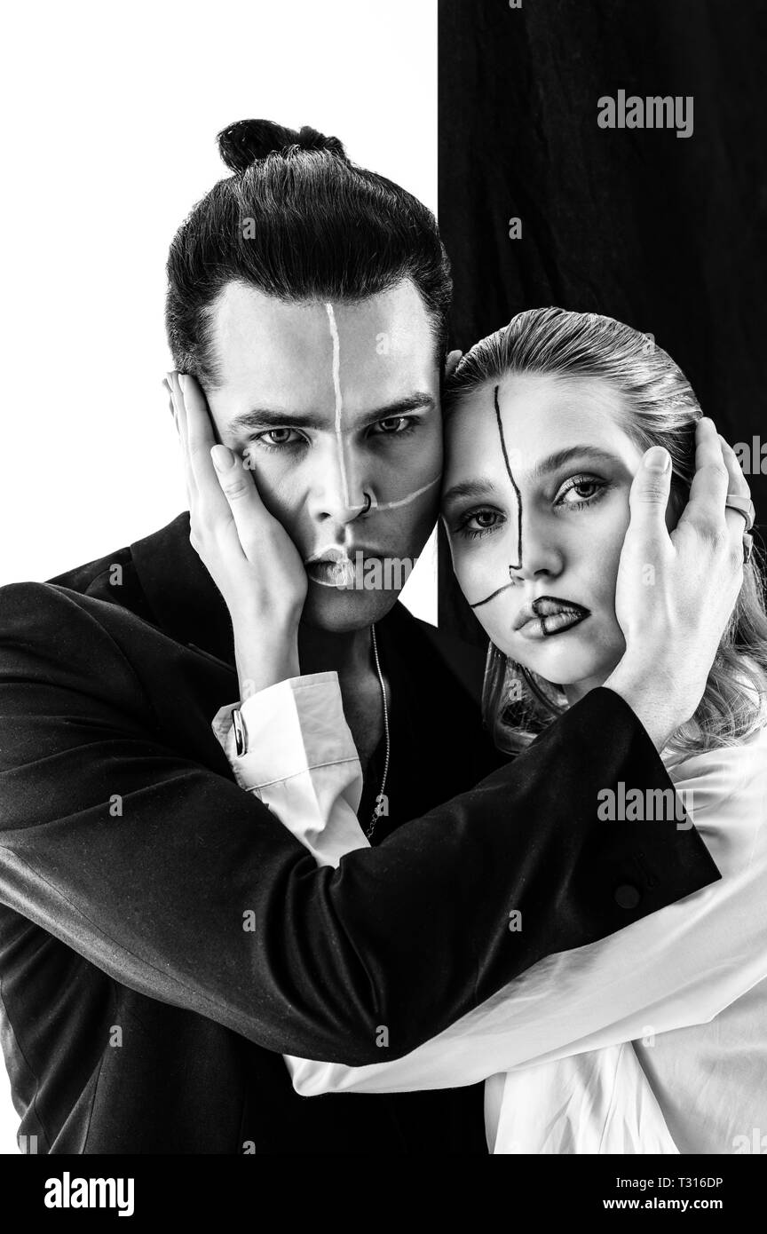 Extraordinary models. Modern extraordinary and creative young models ...